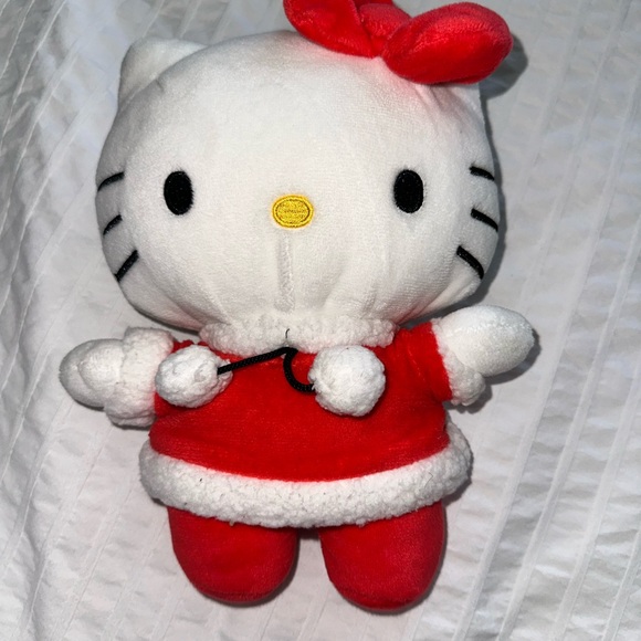 Hello Kitty | Toys | Hello Kitty Christmas Plush Toy In Red Outfit ...